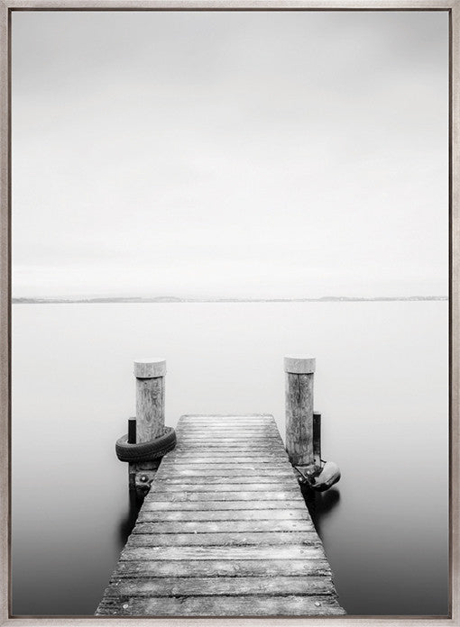 Mercer Black & White X Framed Canvas Art | Designer Boys